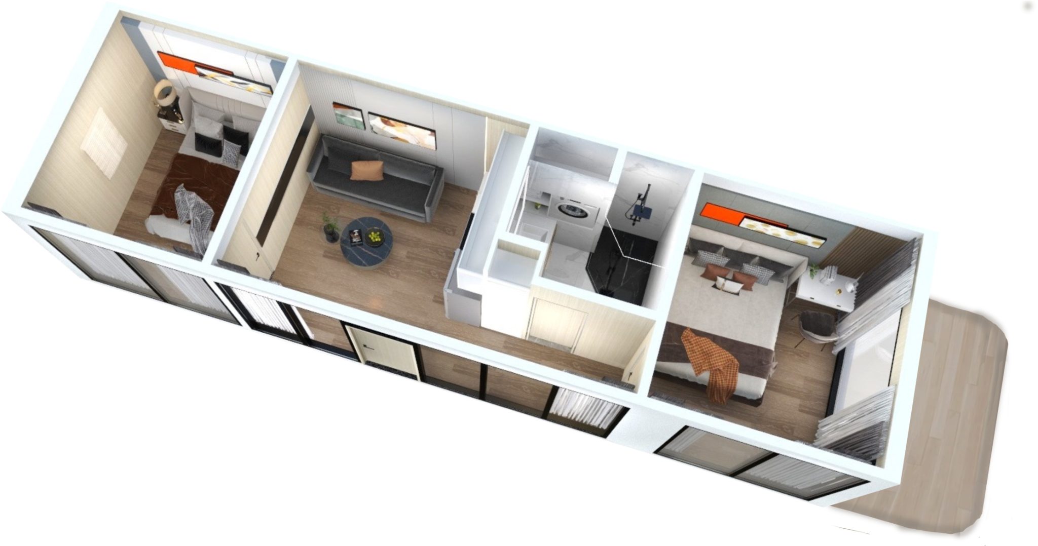 Space Capsule House X70 - Luban Cabin