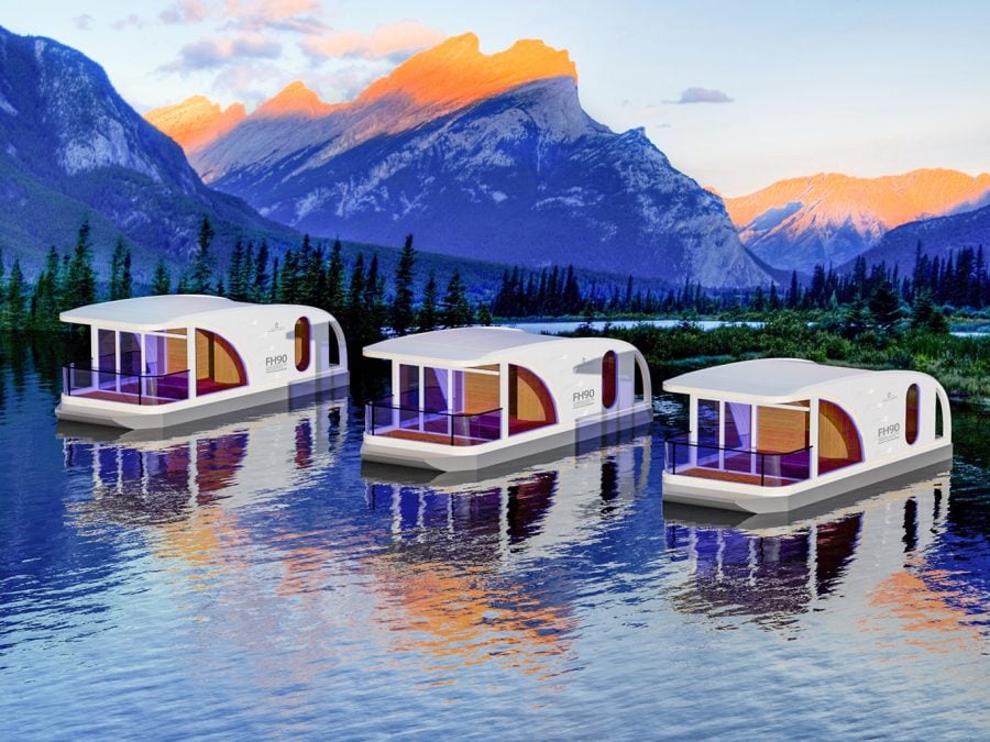 Floating House: Prefab Meets the Future