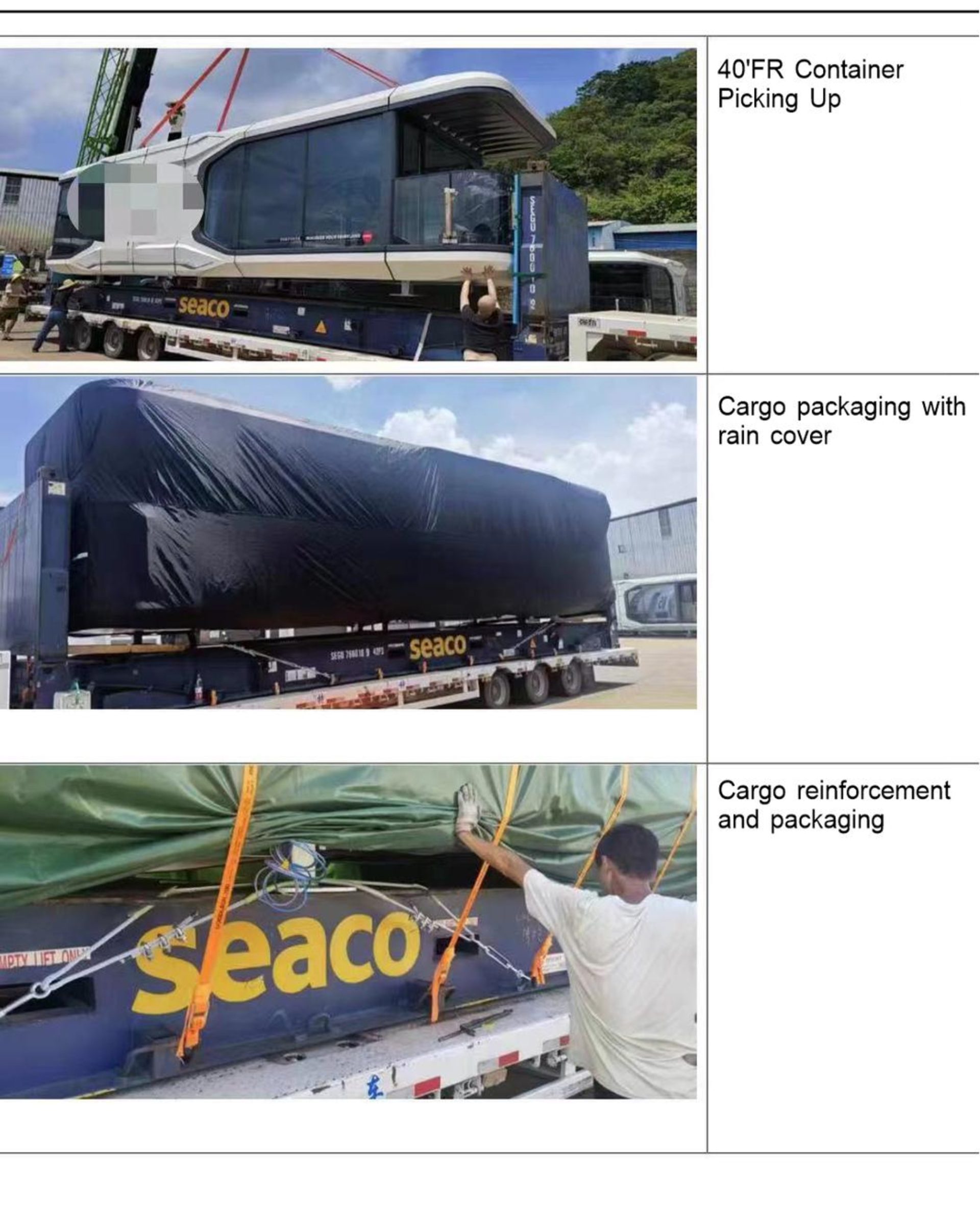 How to transport a capsule house