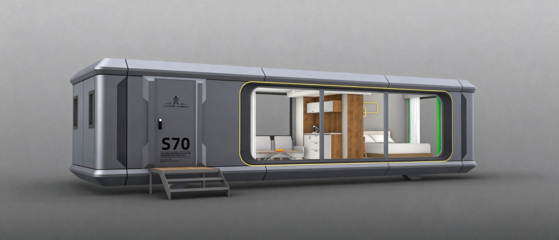 LUBAN Capsule House S70